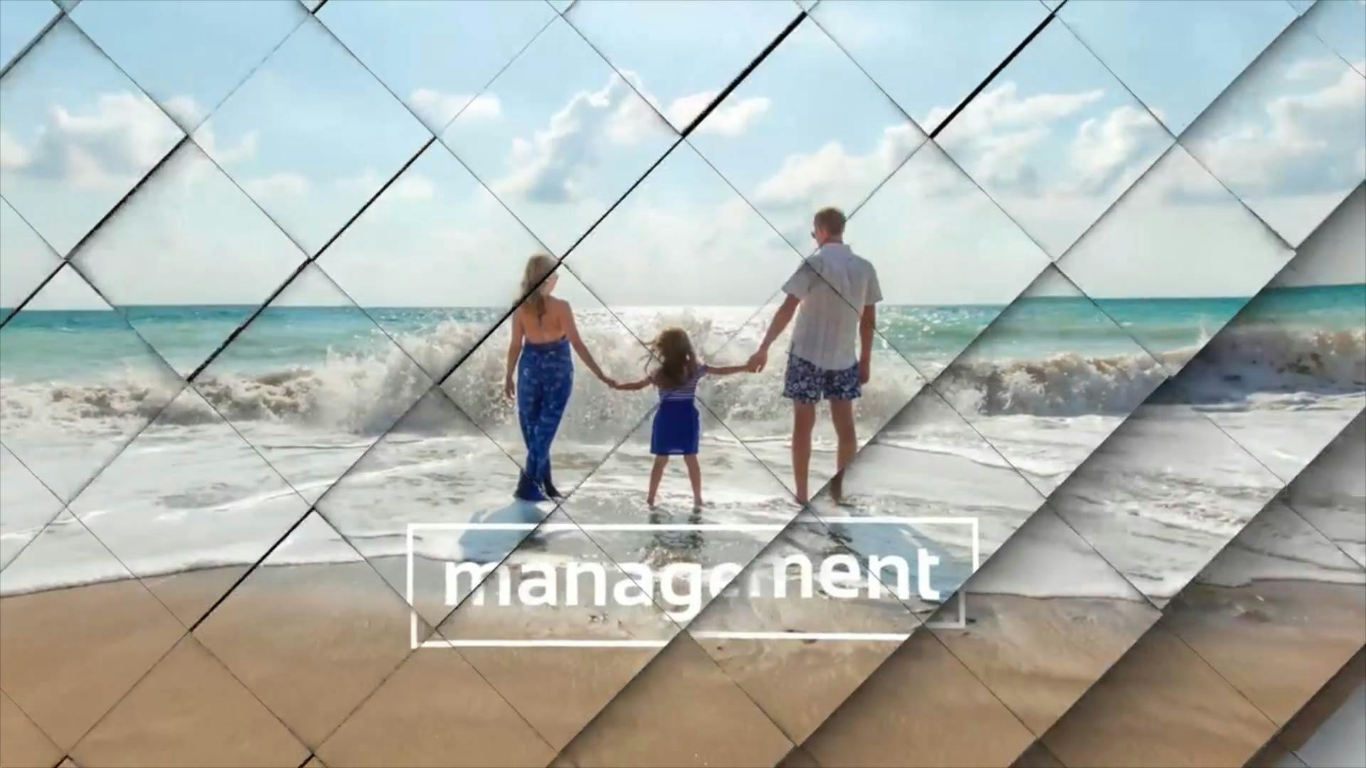 Radial Blocks Slideshow video templates | Artlist