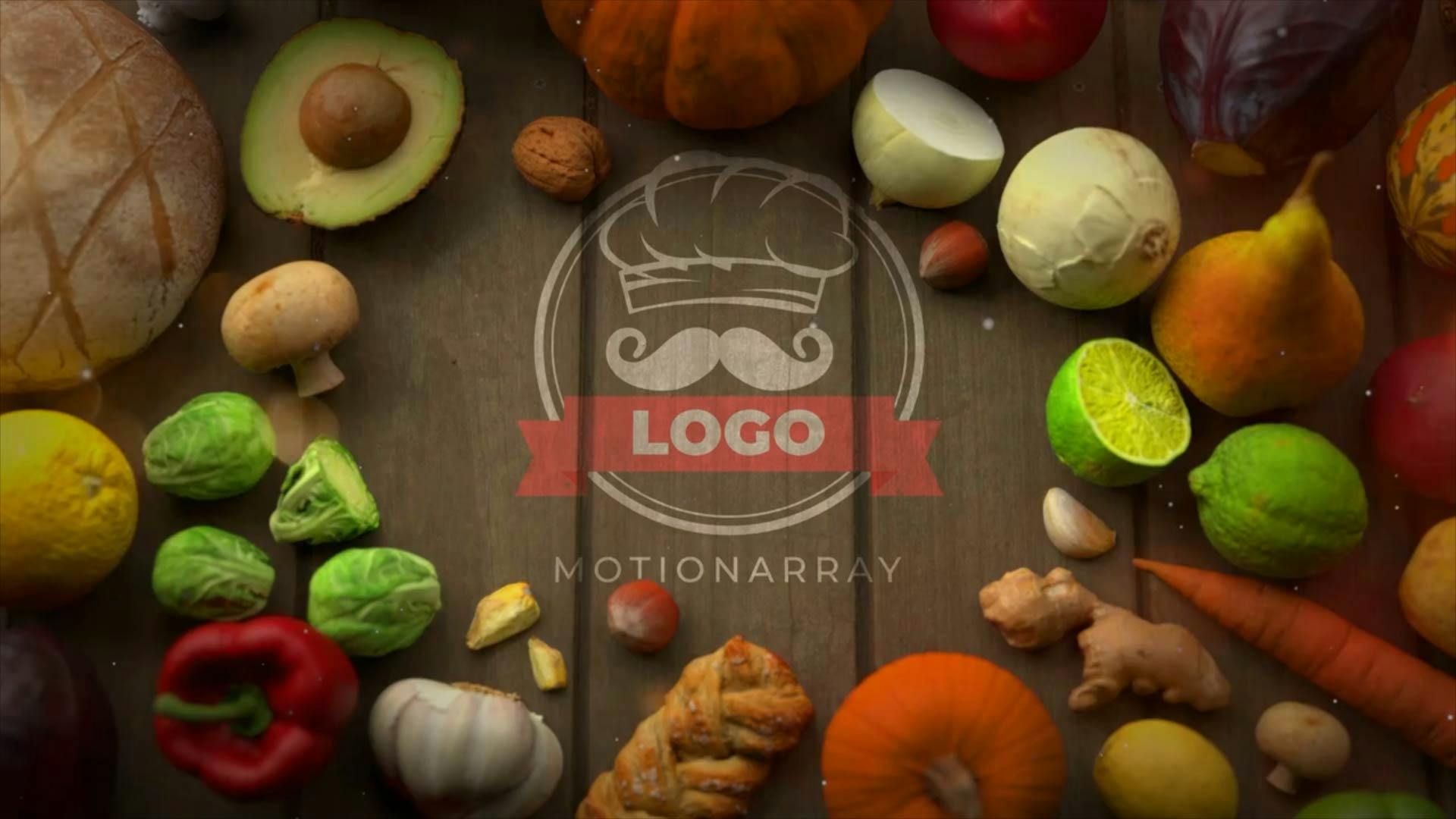 Simple Fresh Food Logo Reveal video templates | Artlist