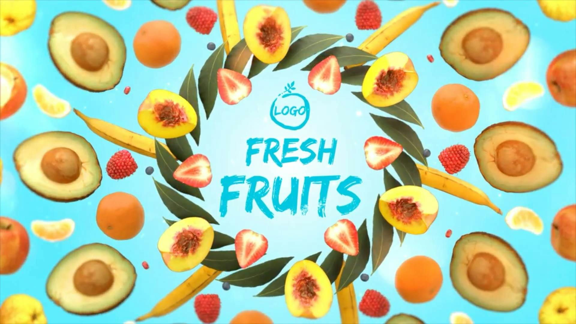 Fruits Logo Intro video templates | Artlist