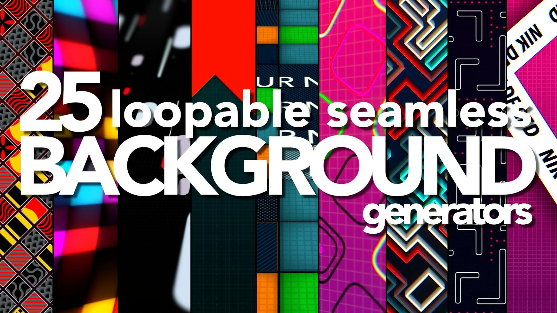 Background Generators video templates | Artlist