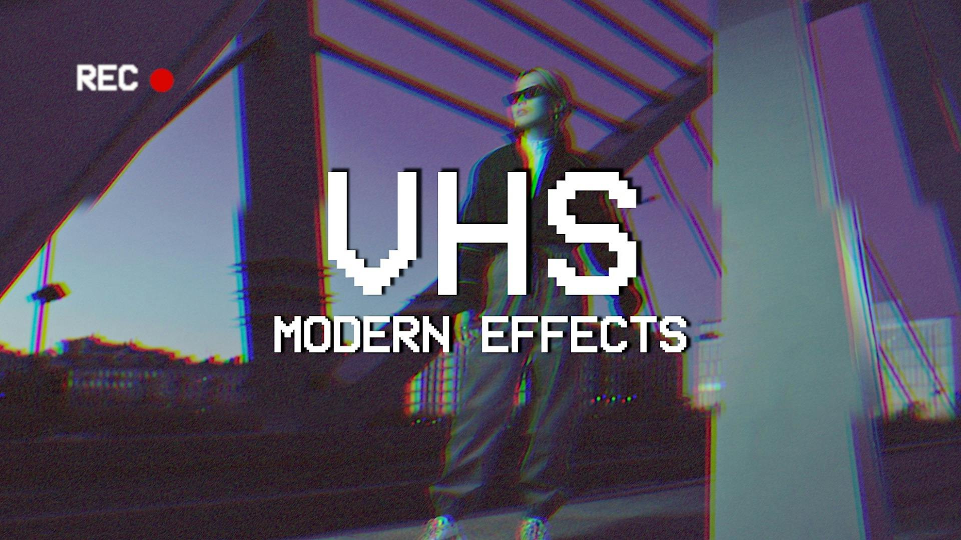 VHS Modern Effects video templates | Artlist