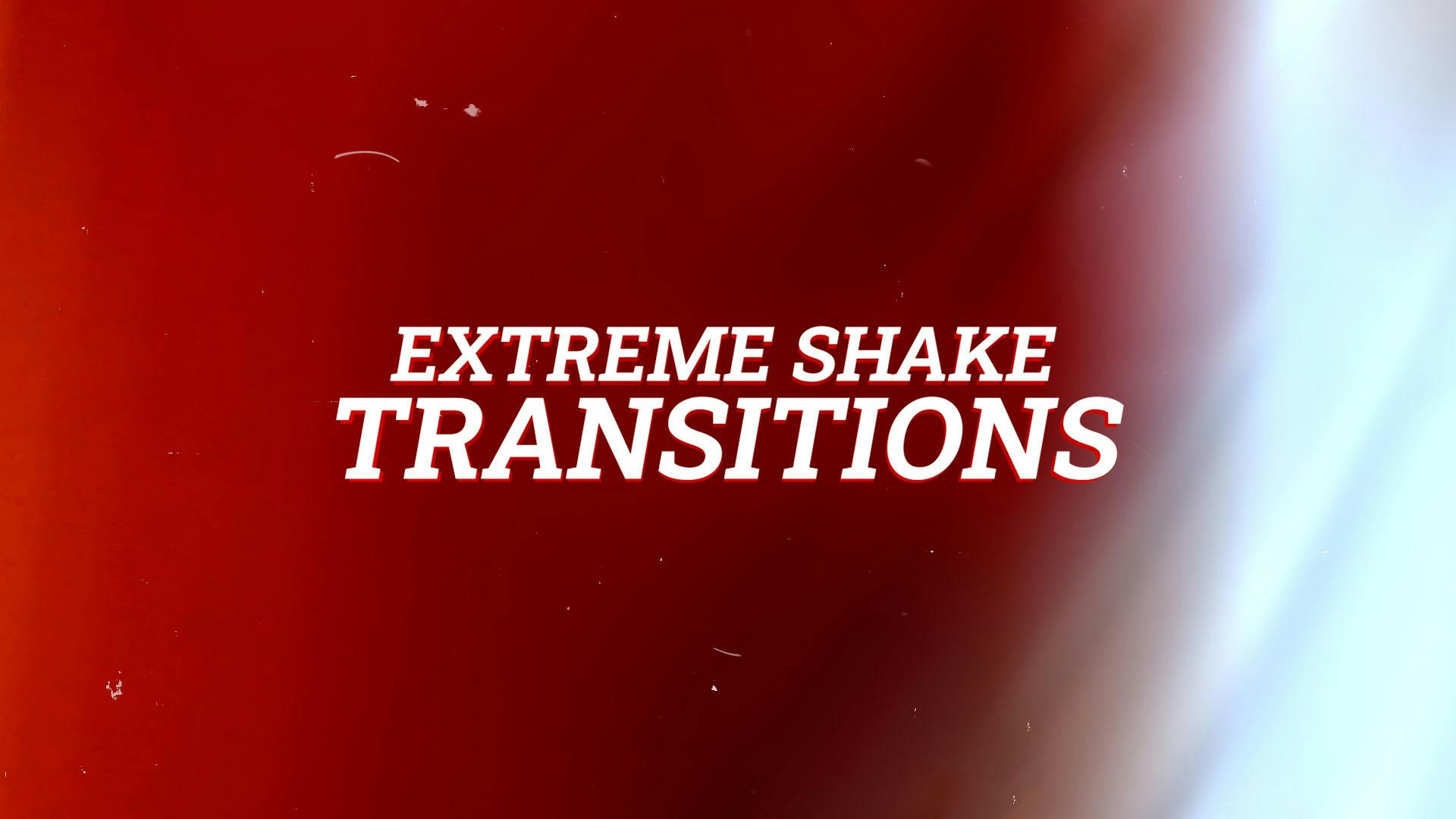 Extreme Shake Transitions video templates | Artlist