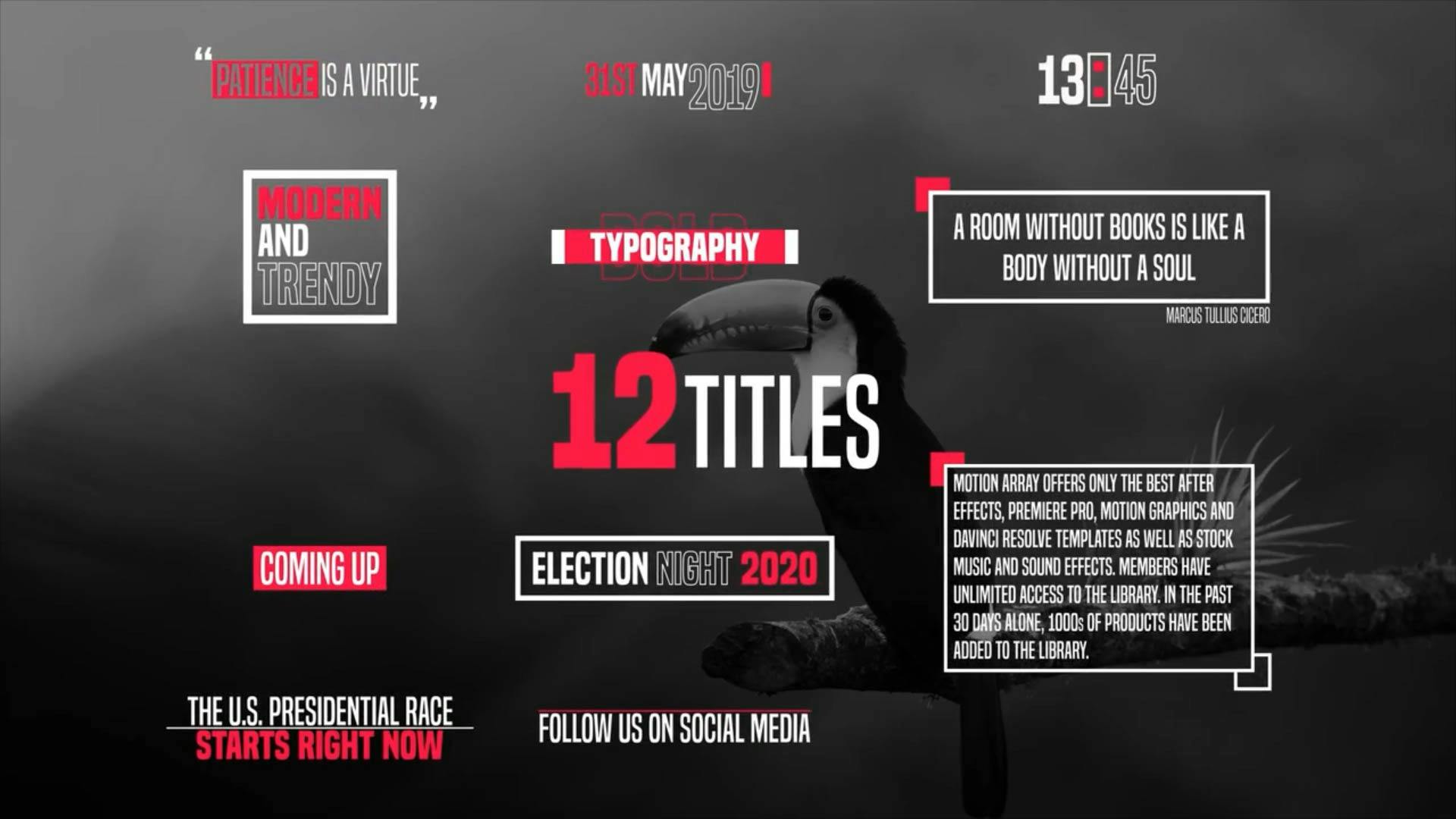 Titles video templates | Artlist