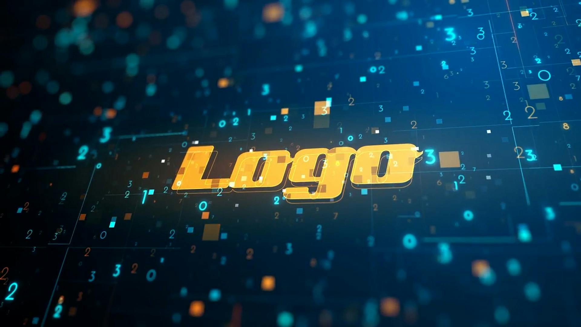 Futuristic Logo Reveal video templates | Artlist