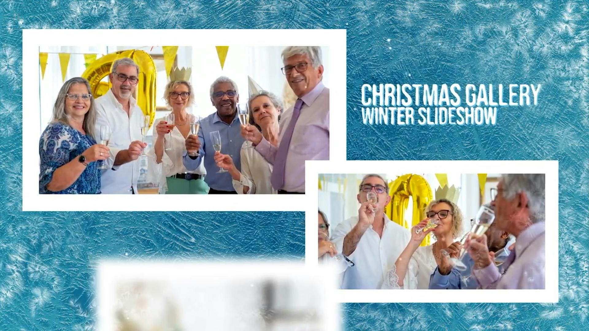 Winter Christmas Slideshow video templates | Artlist