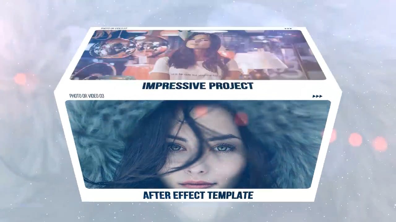 Cubic Photo Slideshow video templates | Artlist