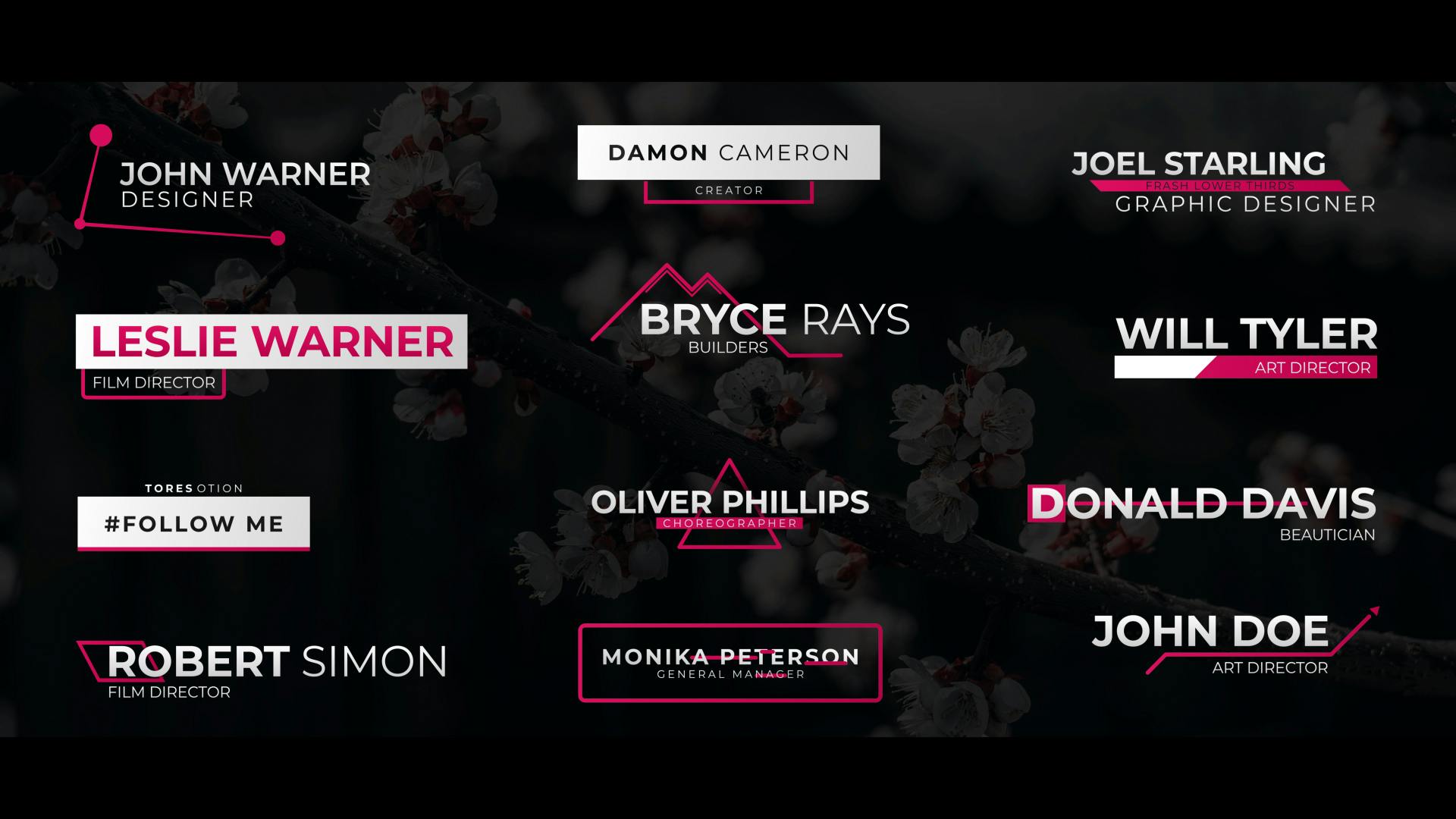 Lower Thirds video templates | Artlist