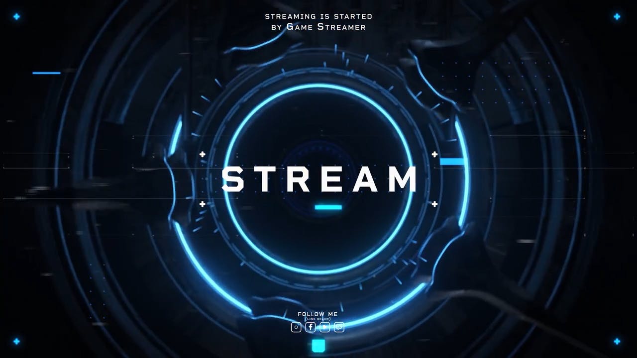 Aura Space Streaming Kit video templates | Artlist