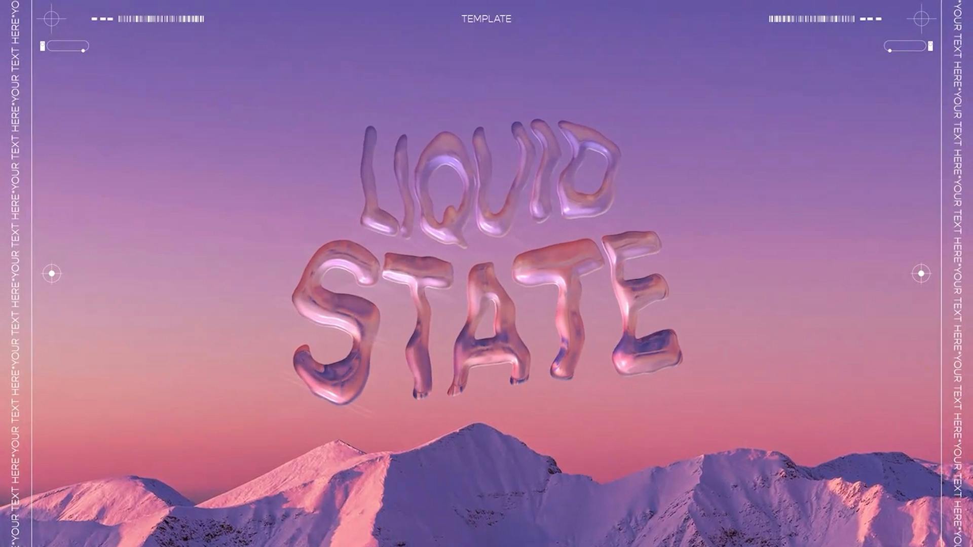 Liquid State Titles video templates | Artlist