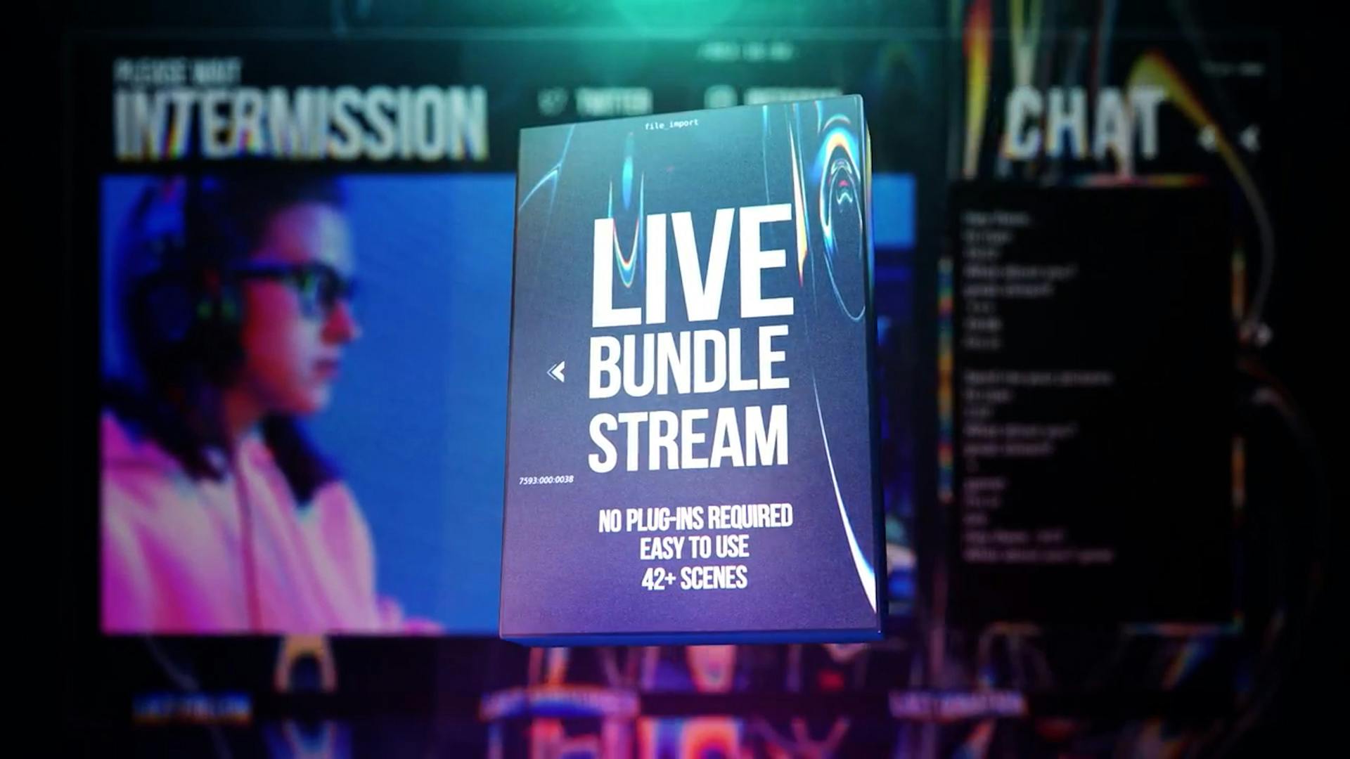 Live Streaming Bundle video templates | Artlist