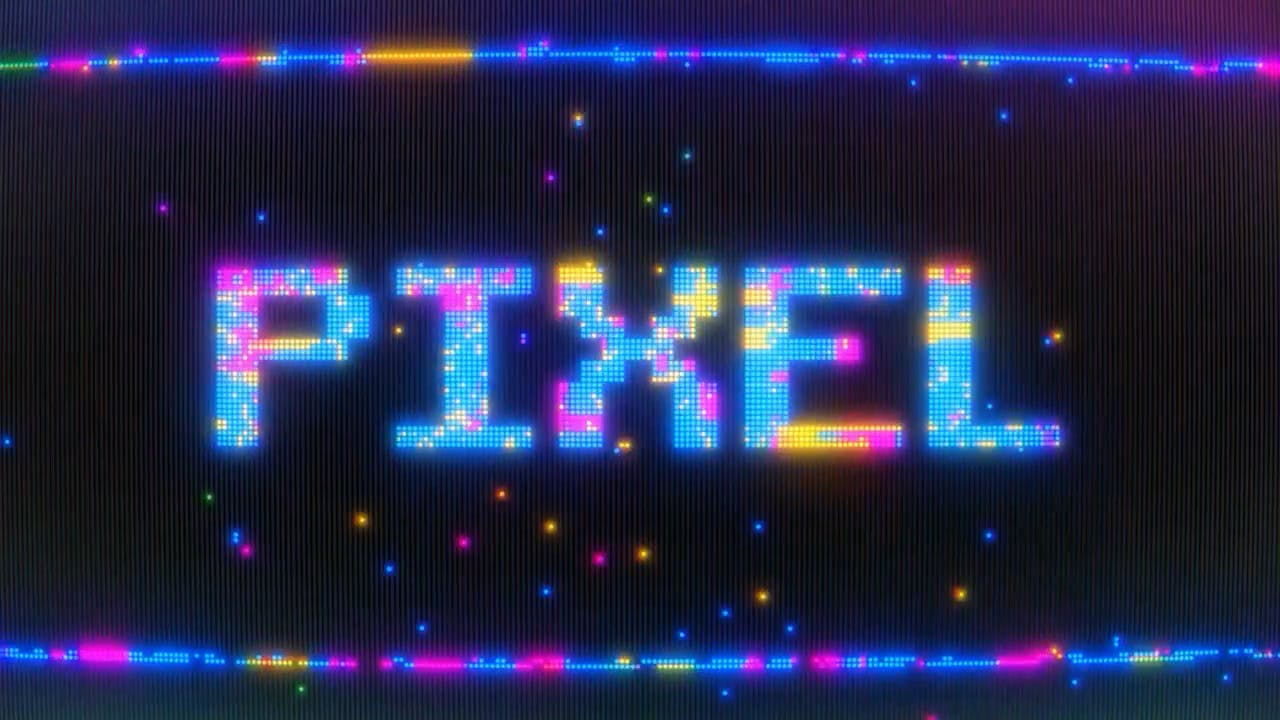 Pixel Logo & Title Opener video templates | Artlist