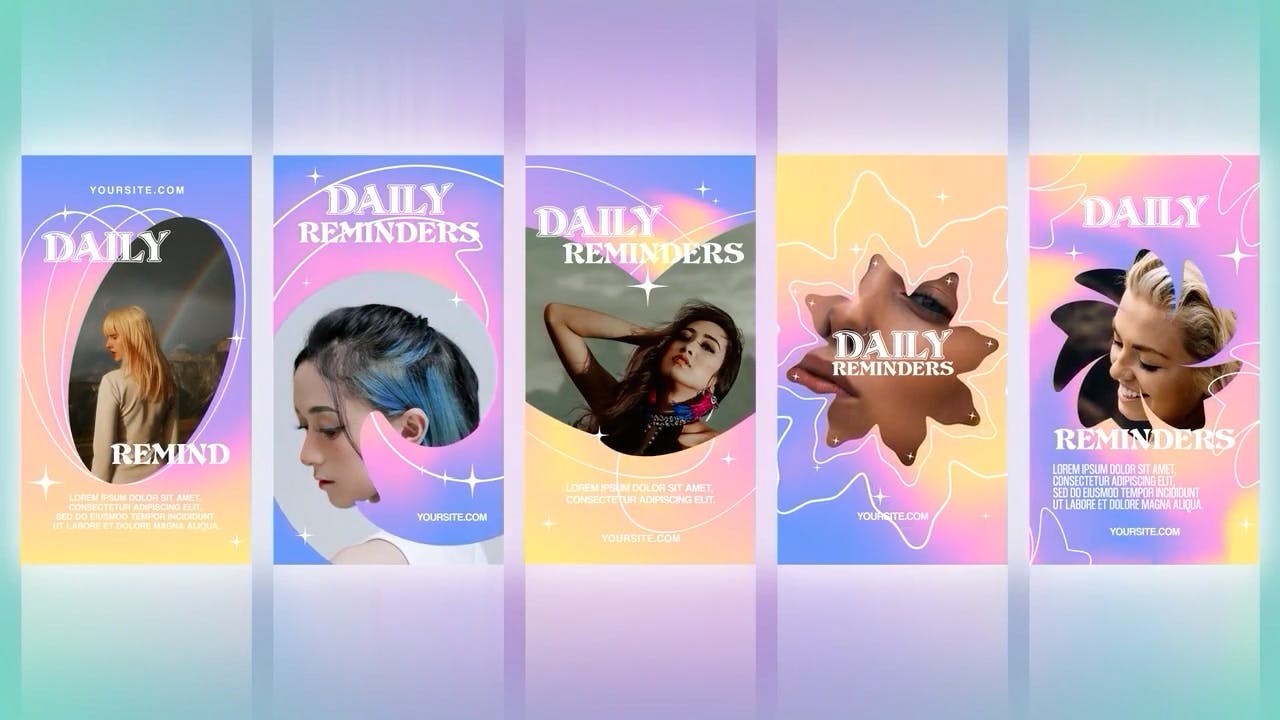 Meta Stories Pack video templates | Artlist