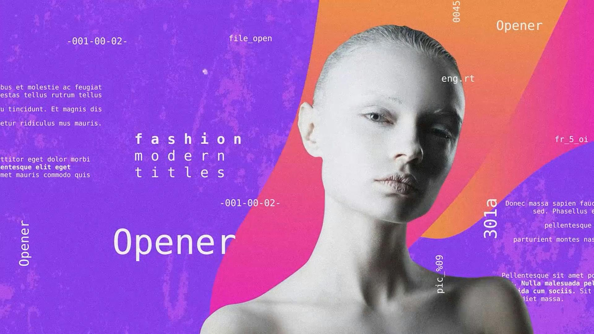 Bright Colorful Opener video templates | Artlist