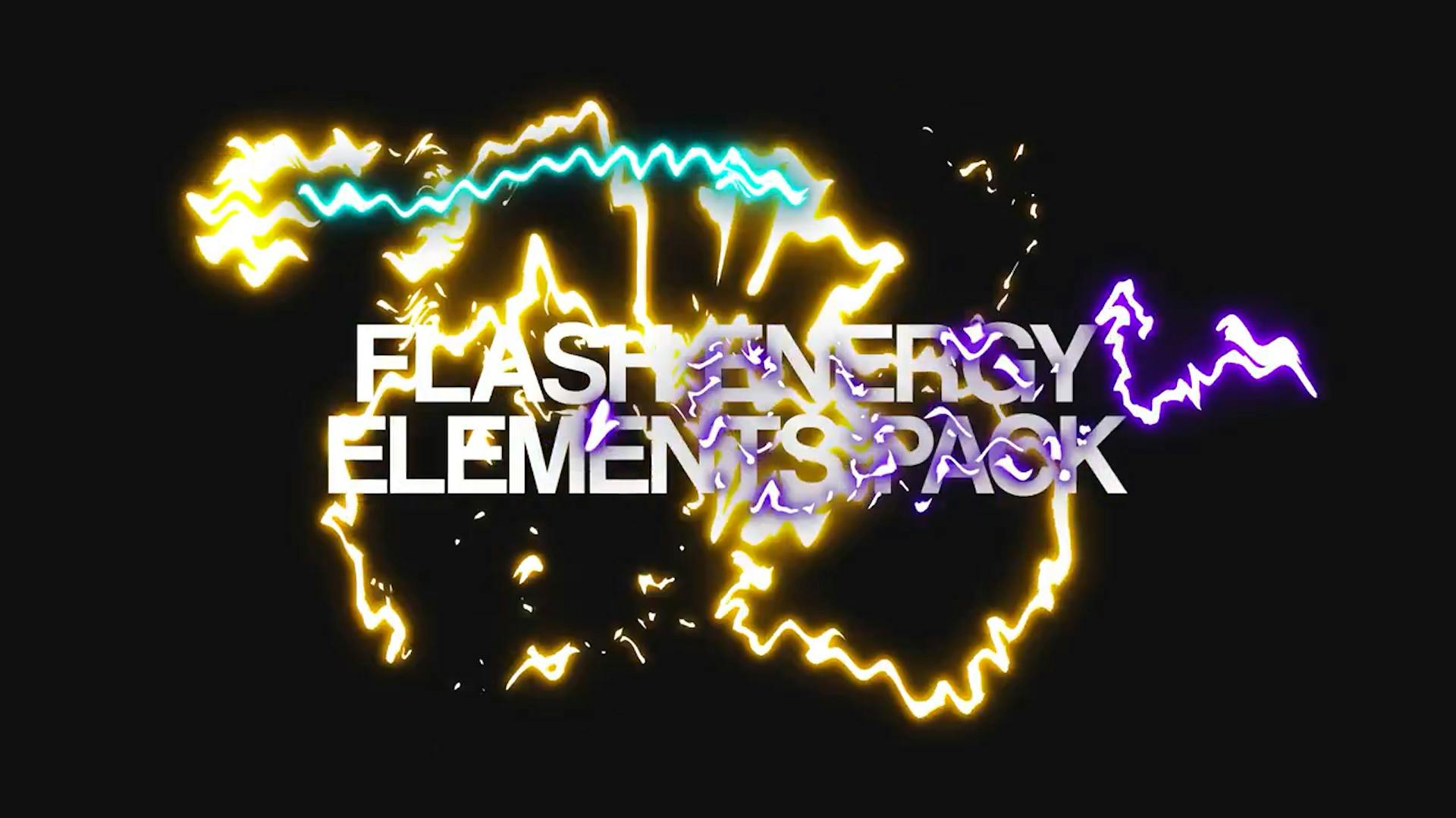 Flash Energy Elements Pack video templates | Artlist
