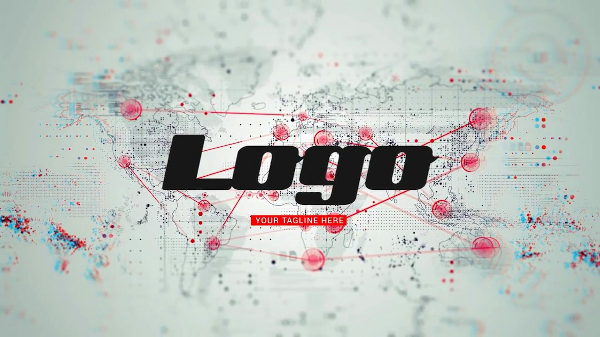 World Map Logo Reveal video templates | Artlist