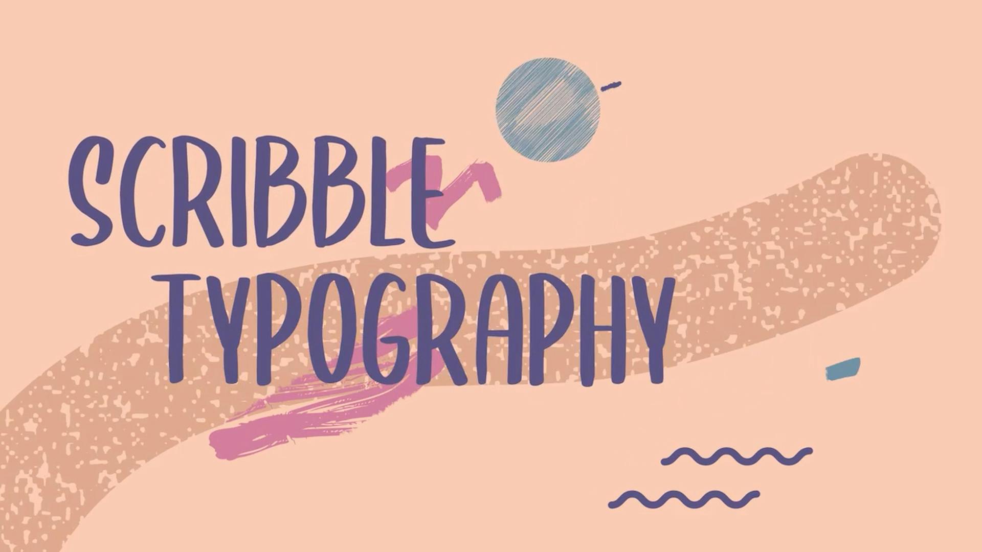 Scribble Typography video templates | Artlist