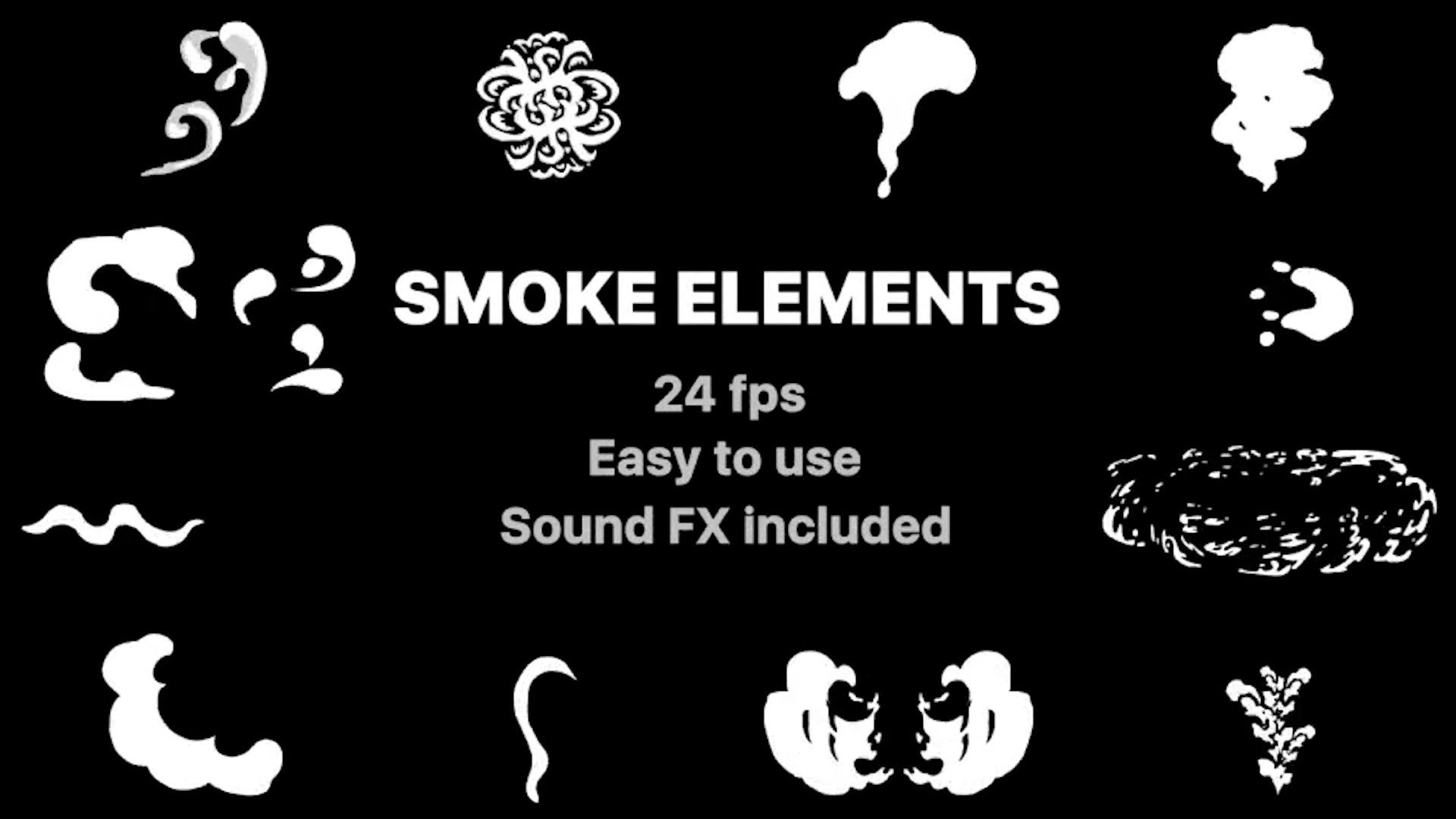 Wicked 2D Smoke Elements video templates | Artlist