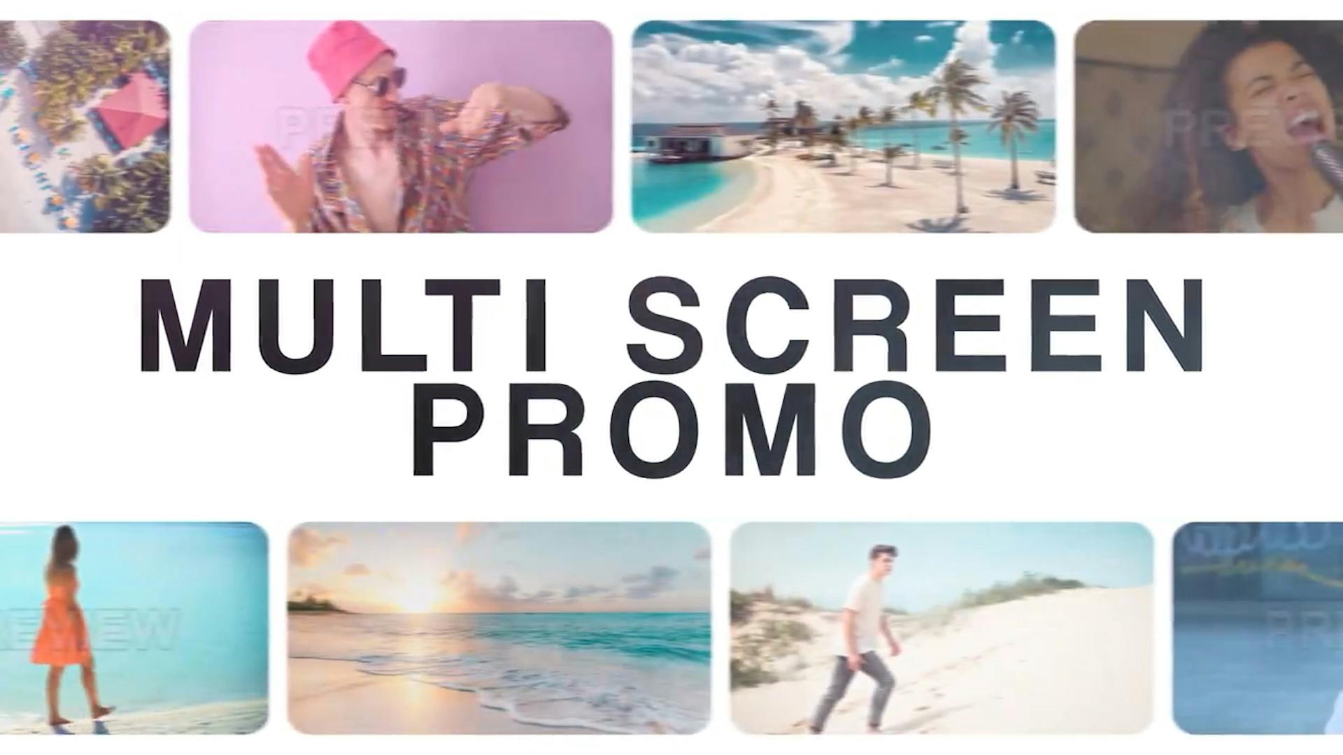 Multi Screen Promo video templates | Artlist