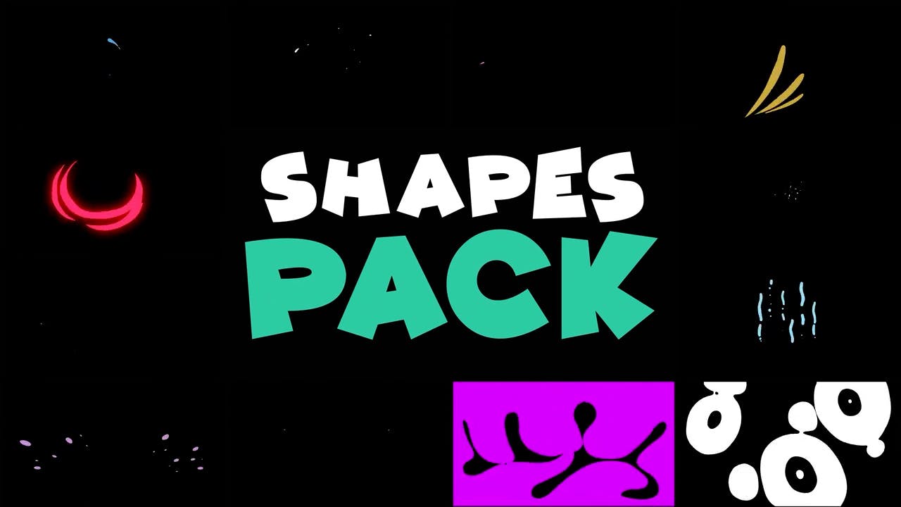 Shapes Pack video templates | Artlist
