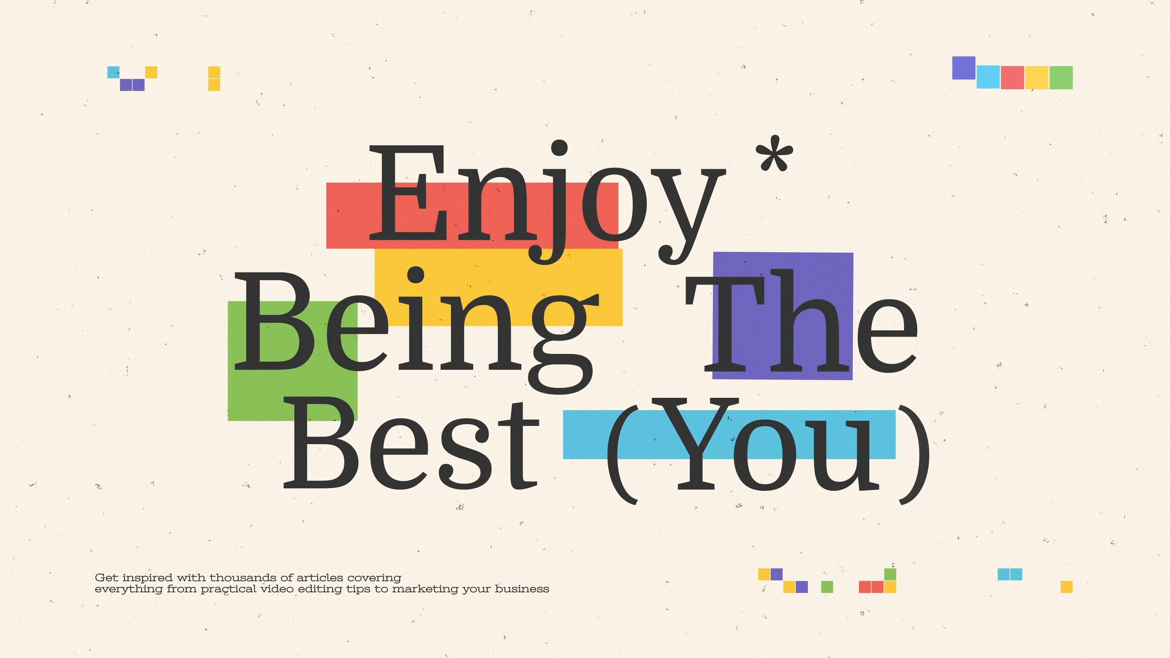 Color Block Intro video templates | Artlist