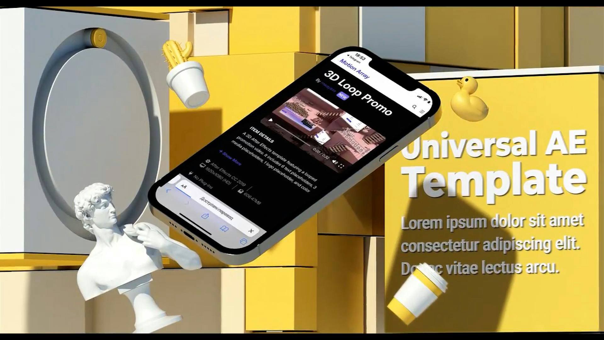 Dynamic Identity App Promo video templates | Artlist