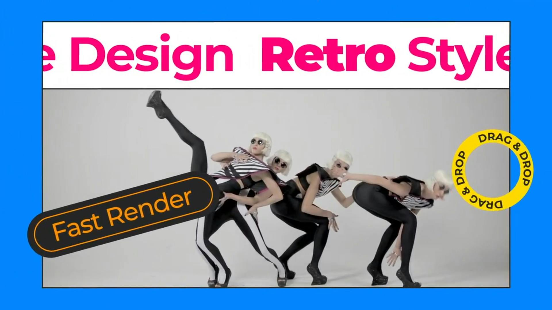 Retro Style Opener video templates | Artlist