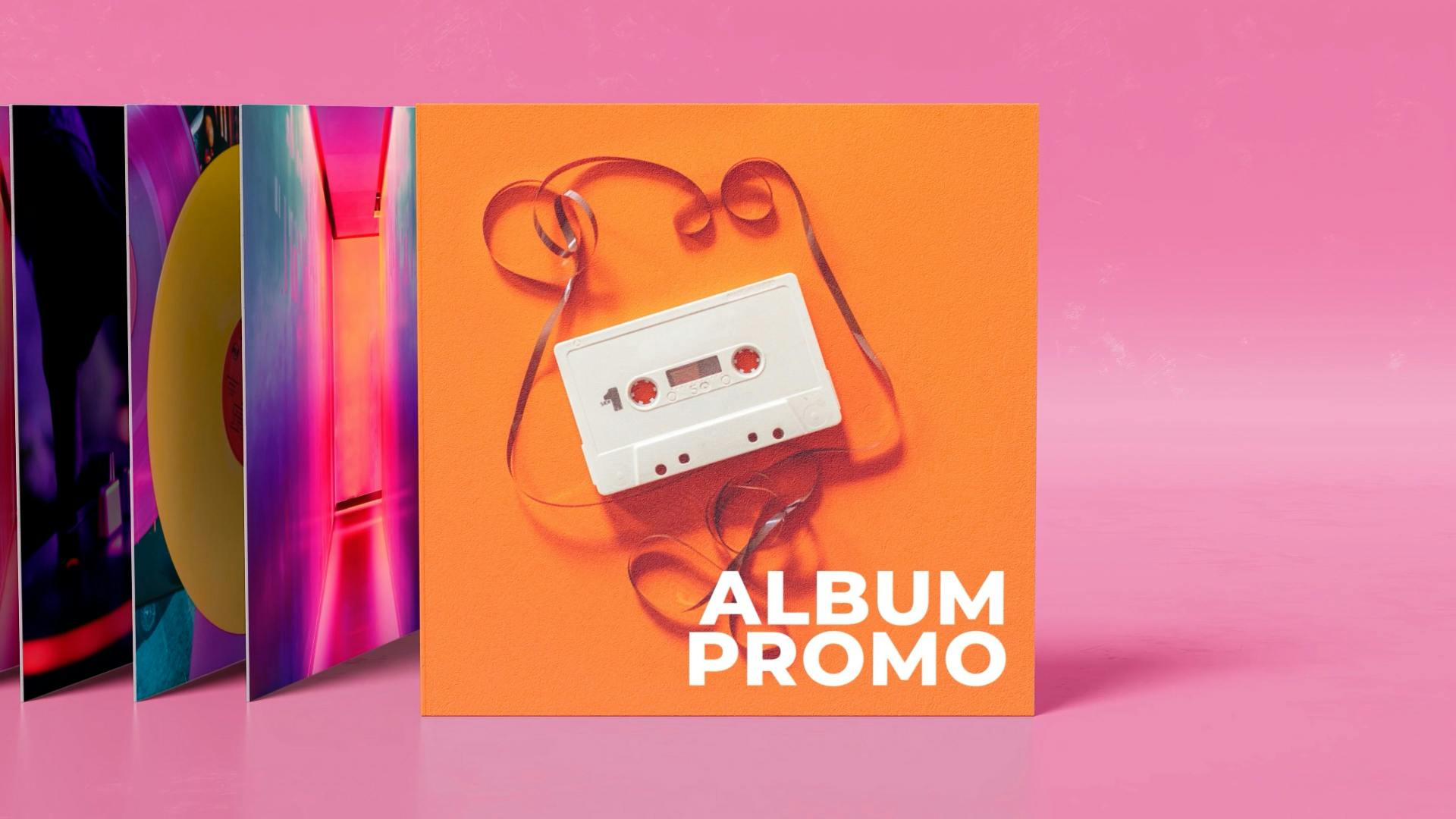 3D Album Mockups video templates | Artlist