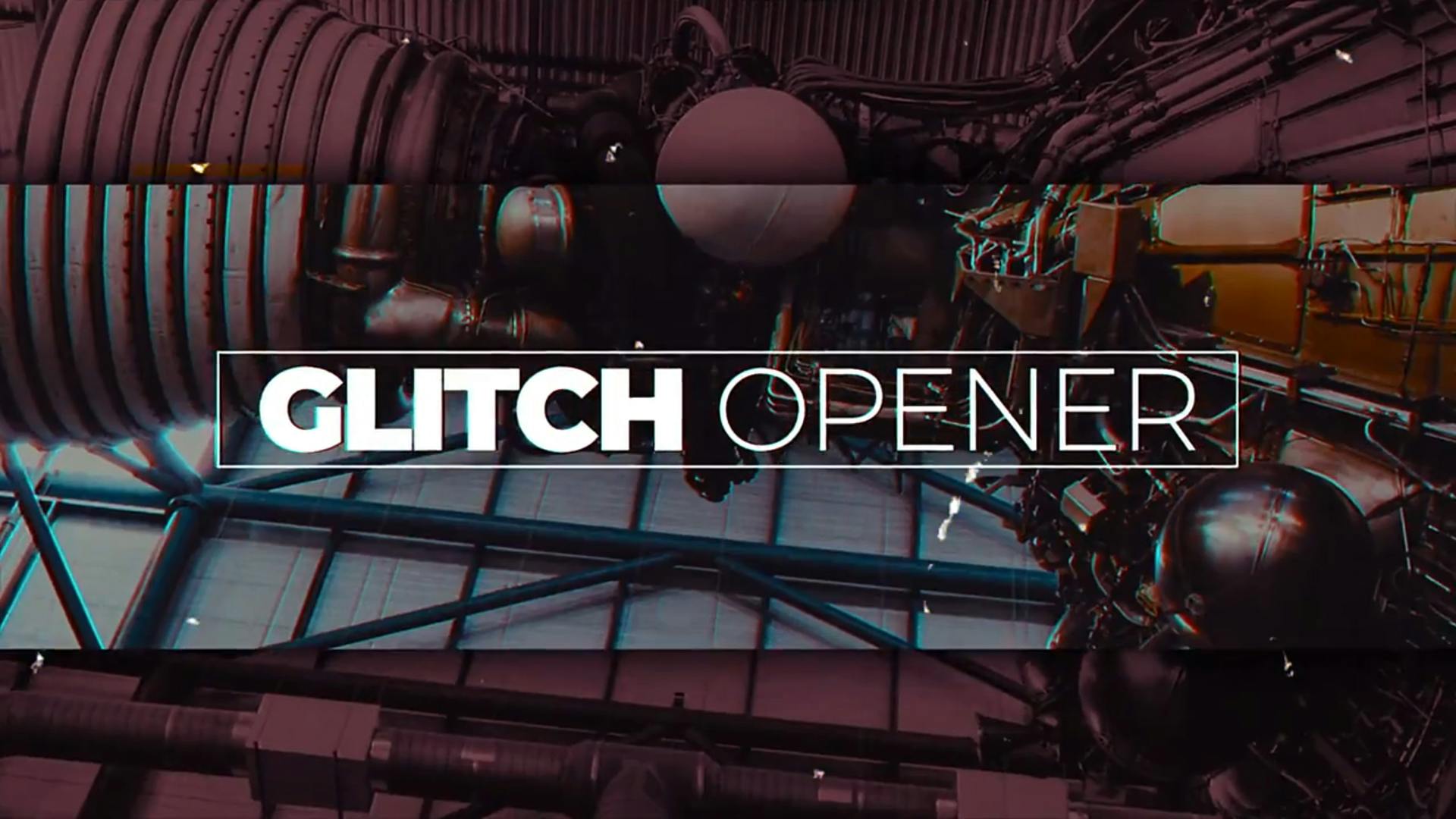 Glitch Opener Video Templates Artlist