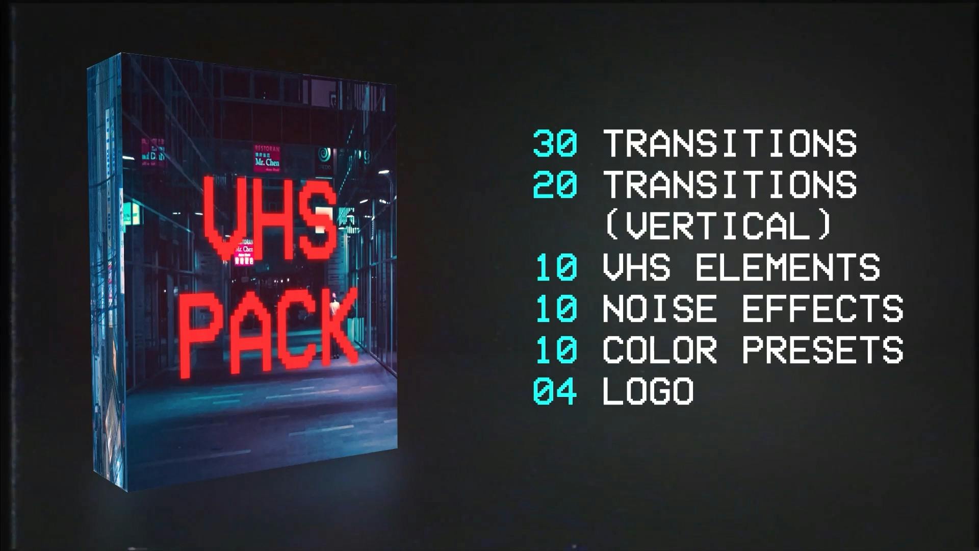 VHS Pack video templates | Artlist