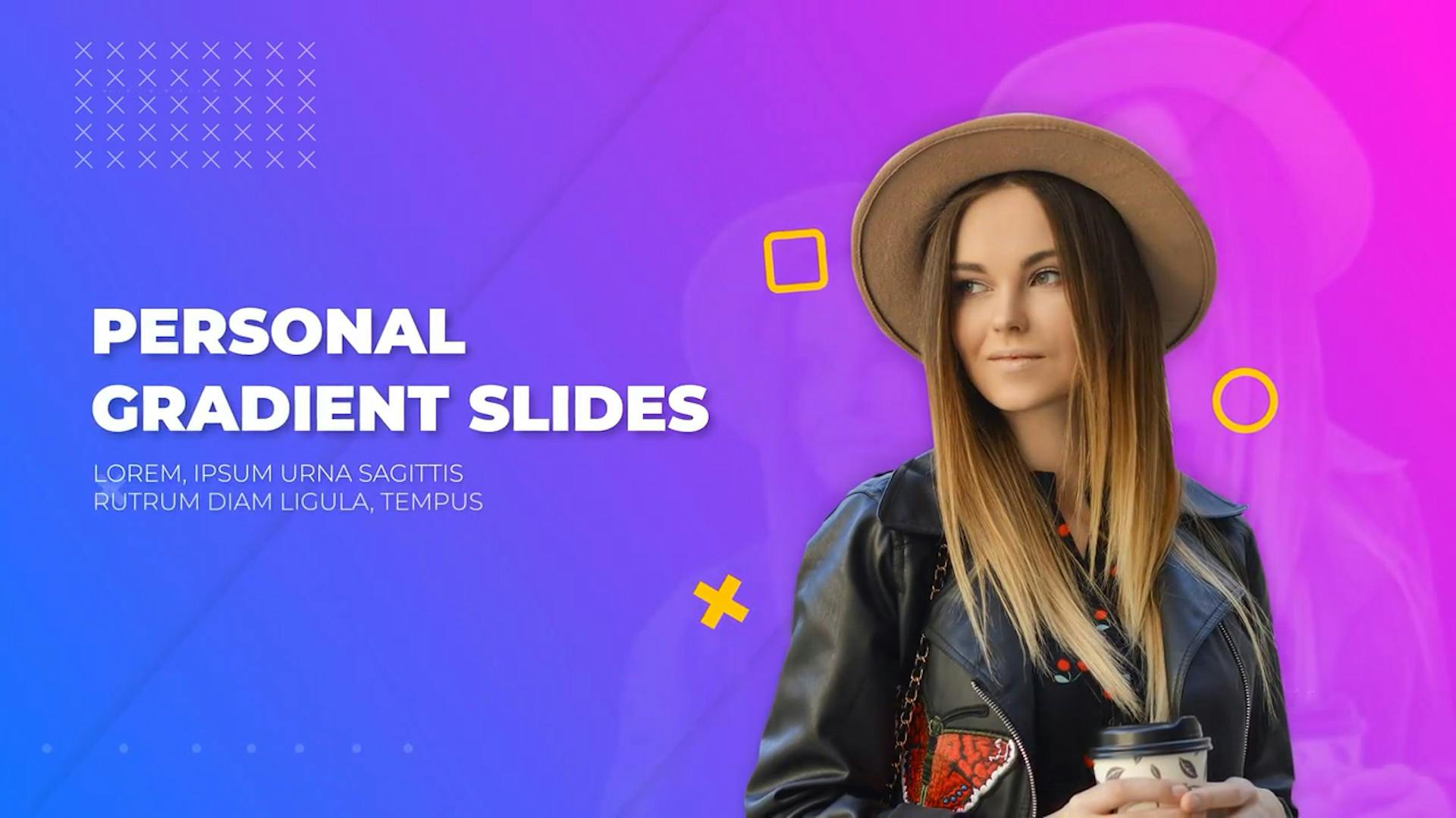 Personal Gradient Slides video templates | Artlist