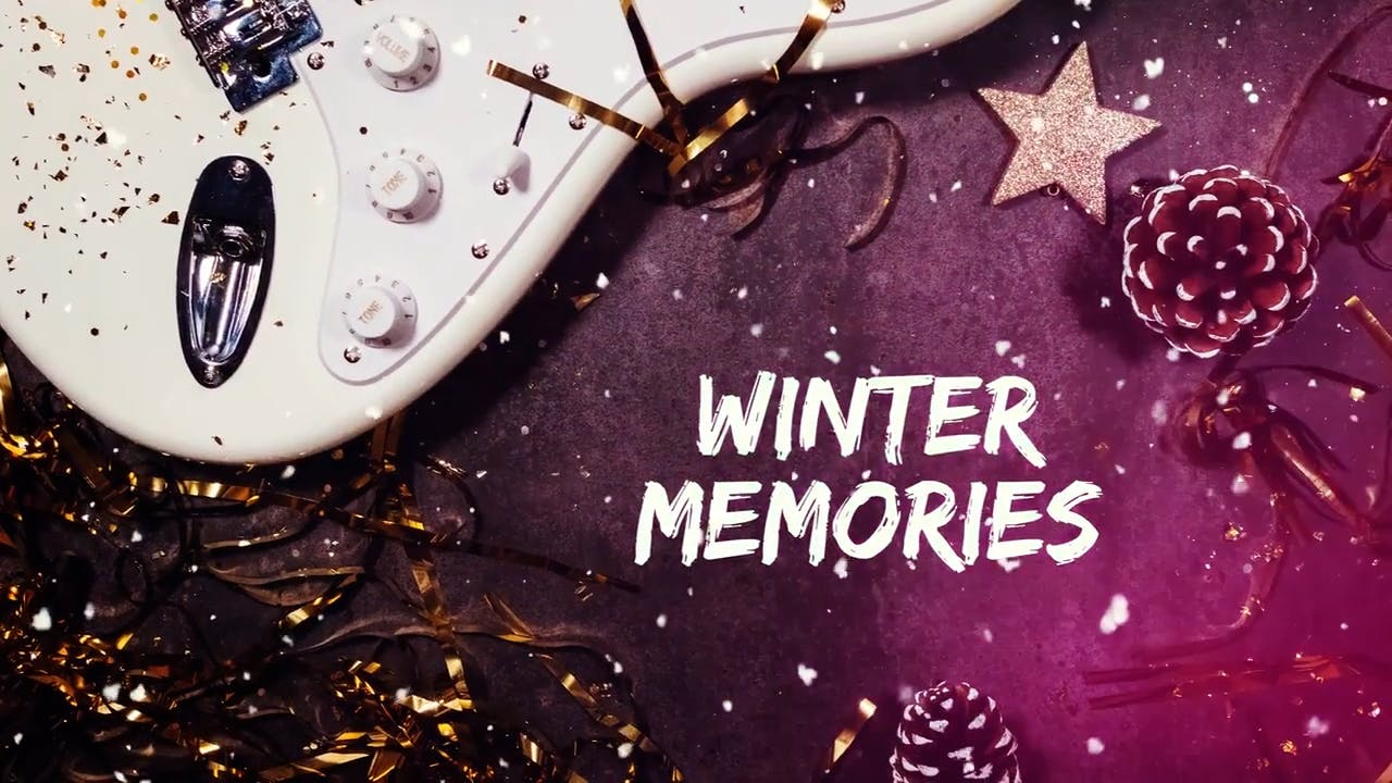 Winter Memories Album video templates | Artlist