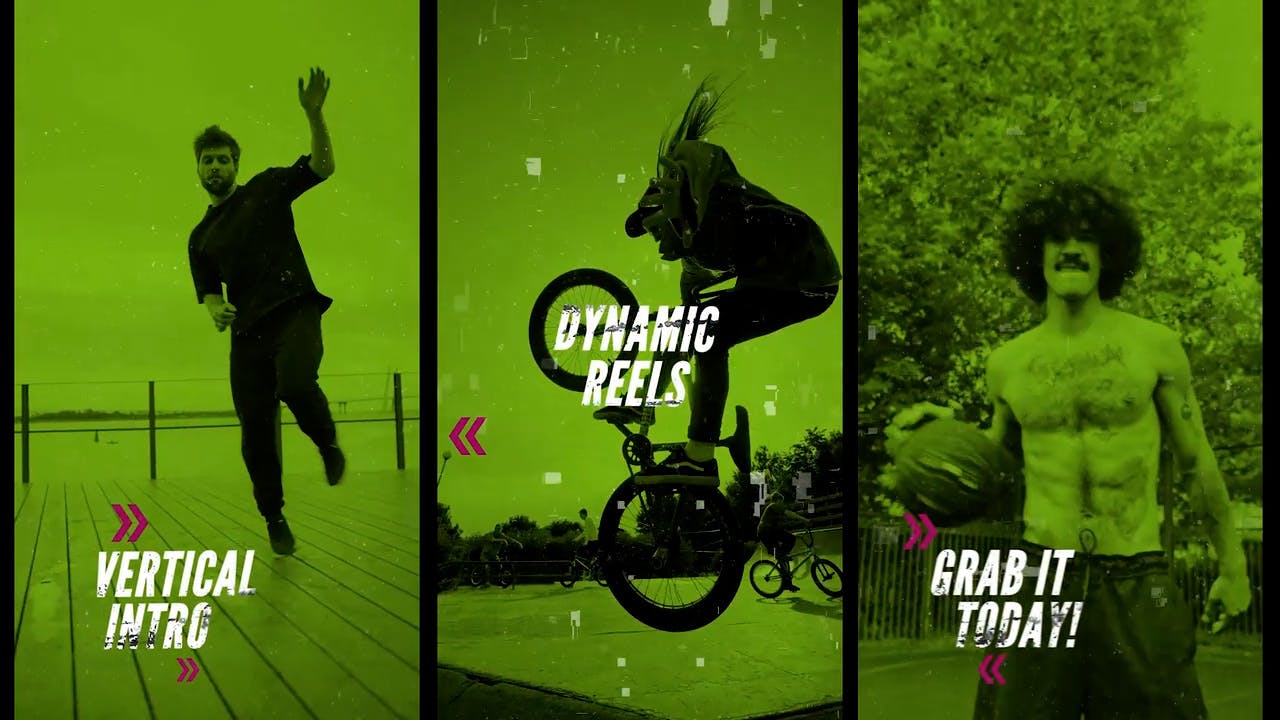 Dynamic Vertical Reels video templates | Artlist