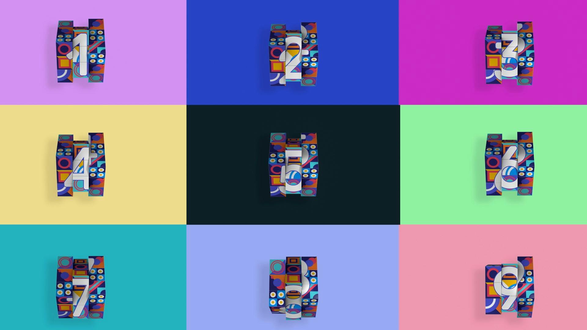 Cube Countdown Logo video templates | Artlist