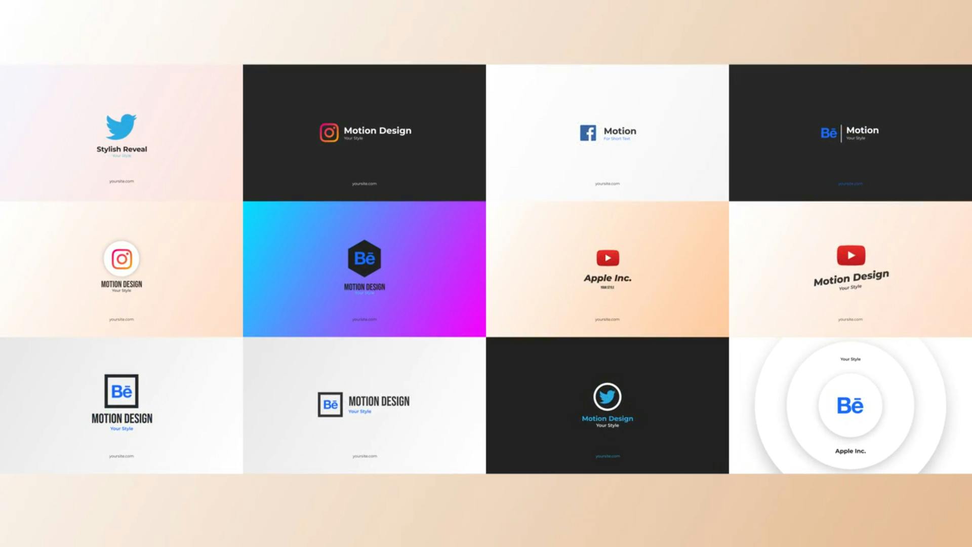 Logo Reveal Pack video templates | Artlist