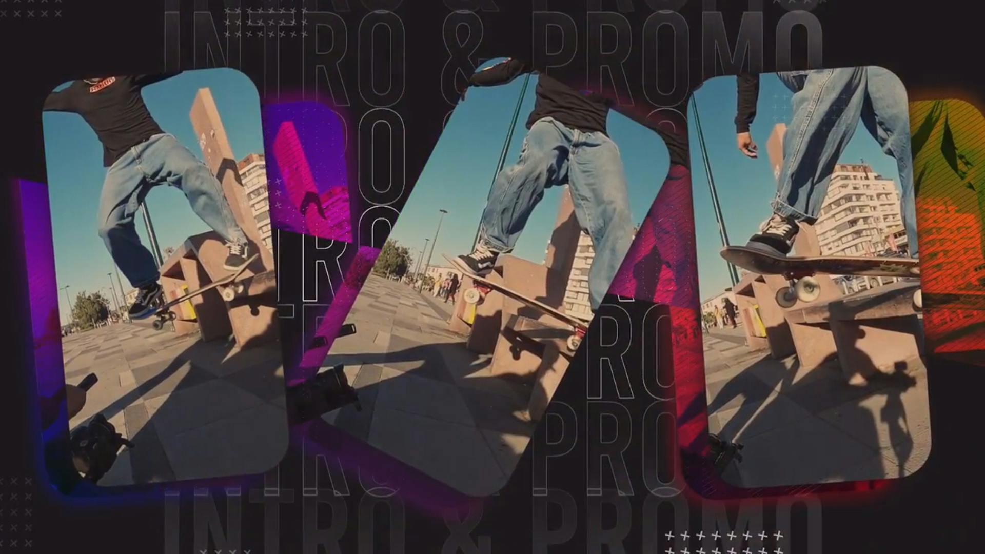 Triple Freeze Frame Urban Opener video templates | Artlist