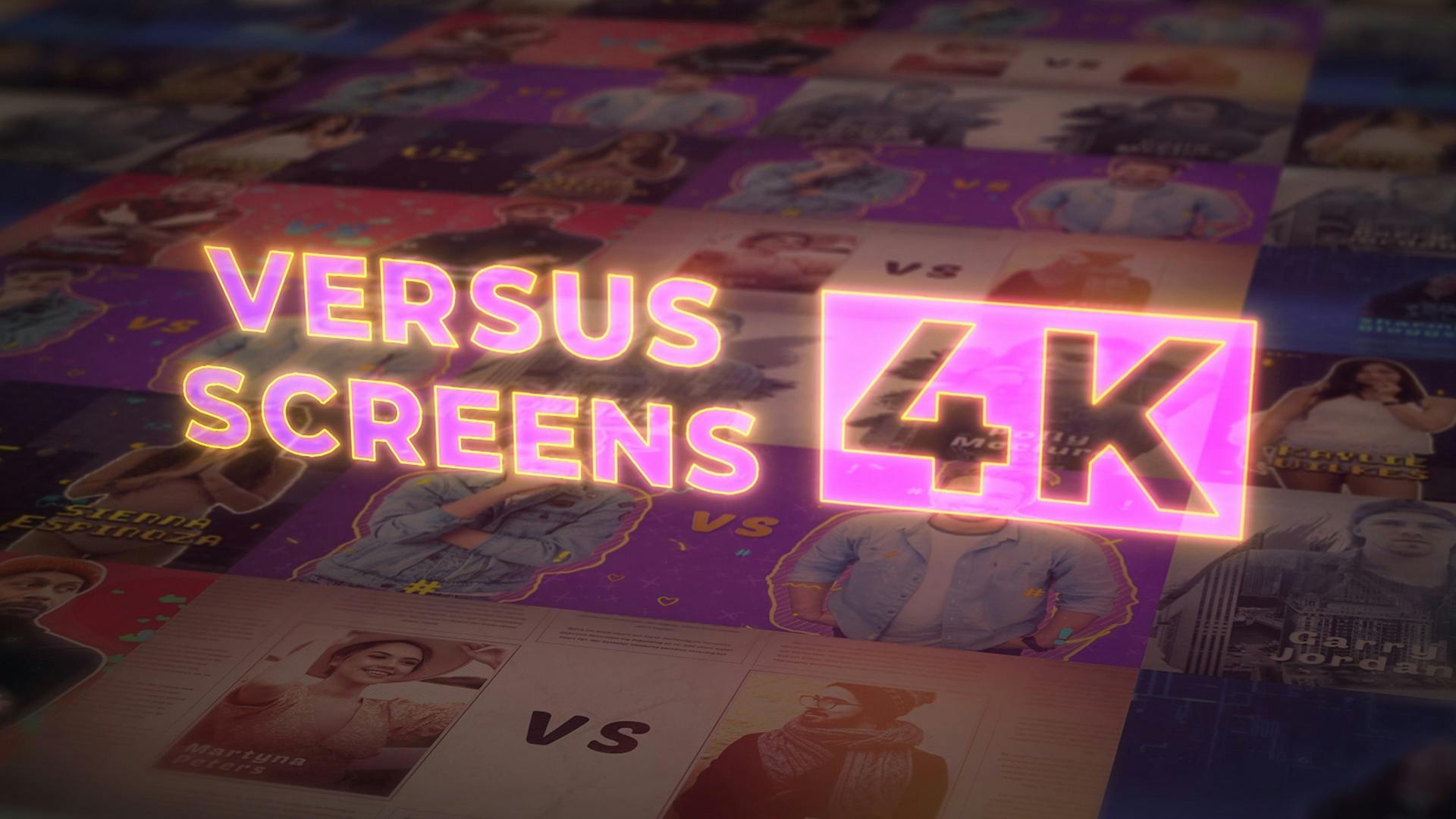 VS Versus Screens video templates | Artlist