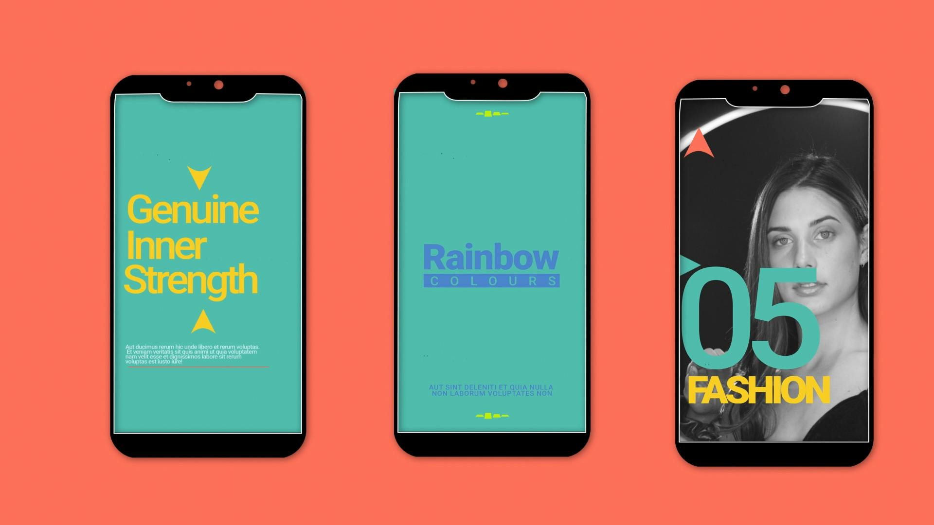 Modern Freeze Social Stories video templates | Artlist