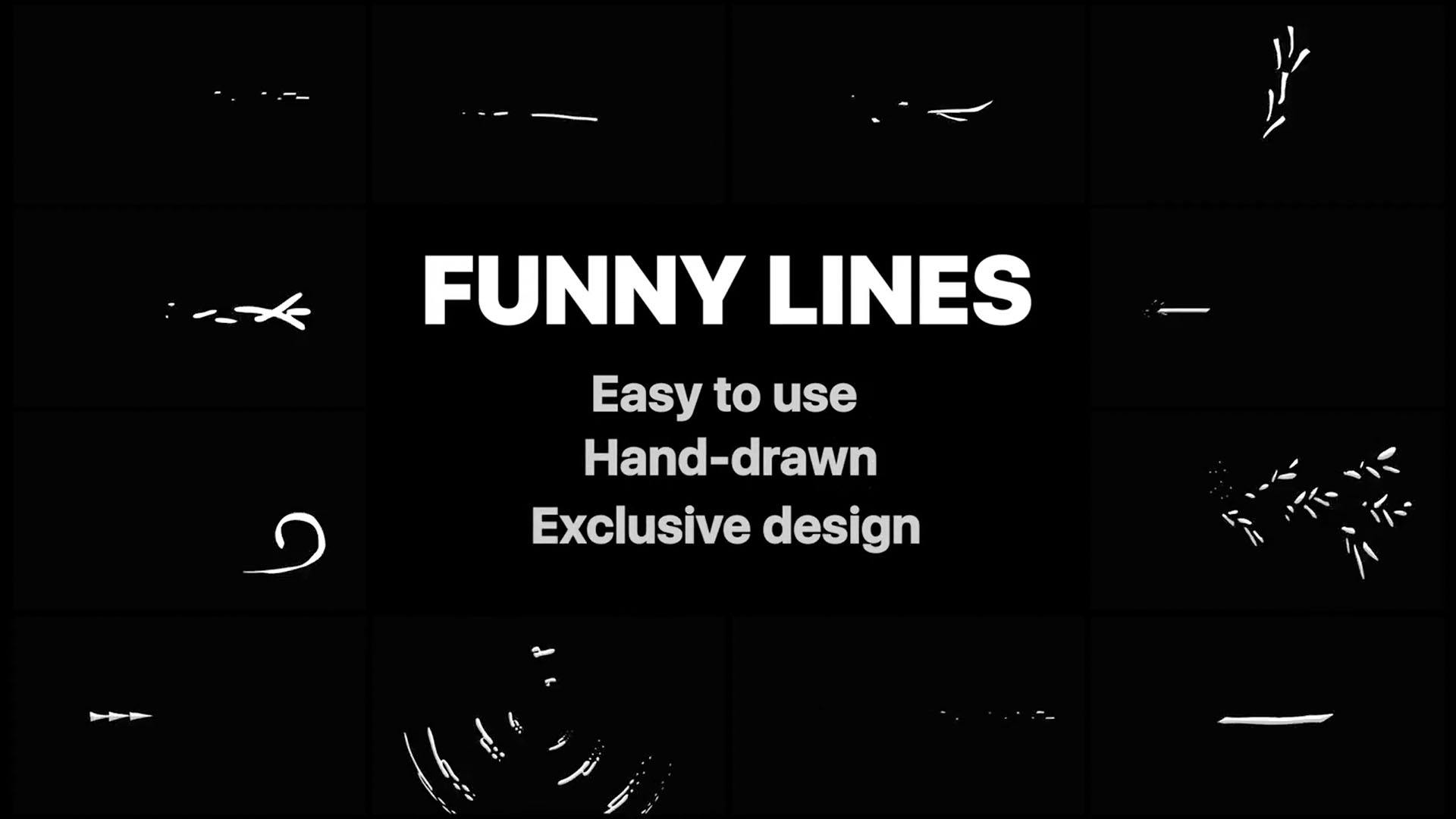 Flash FX Funny Lines video templates | Artlist