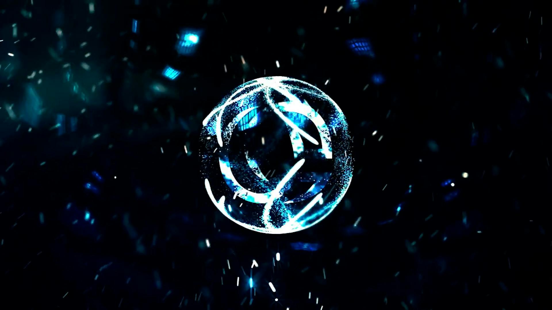 Abstract Particles Logo Reveal video templates | Artlist