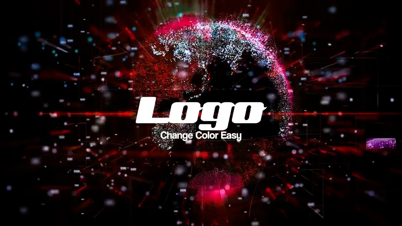 Digital Earth Logo Reveal video templates | Artlist