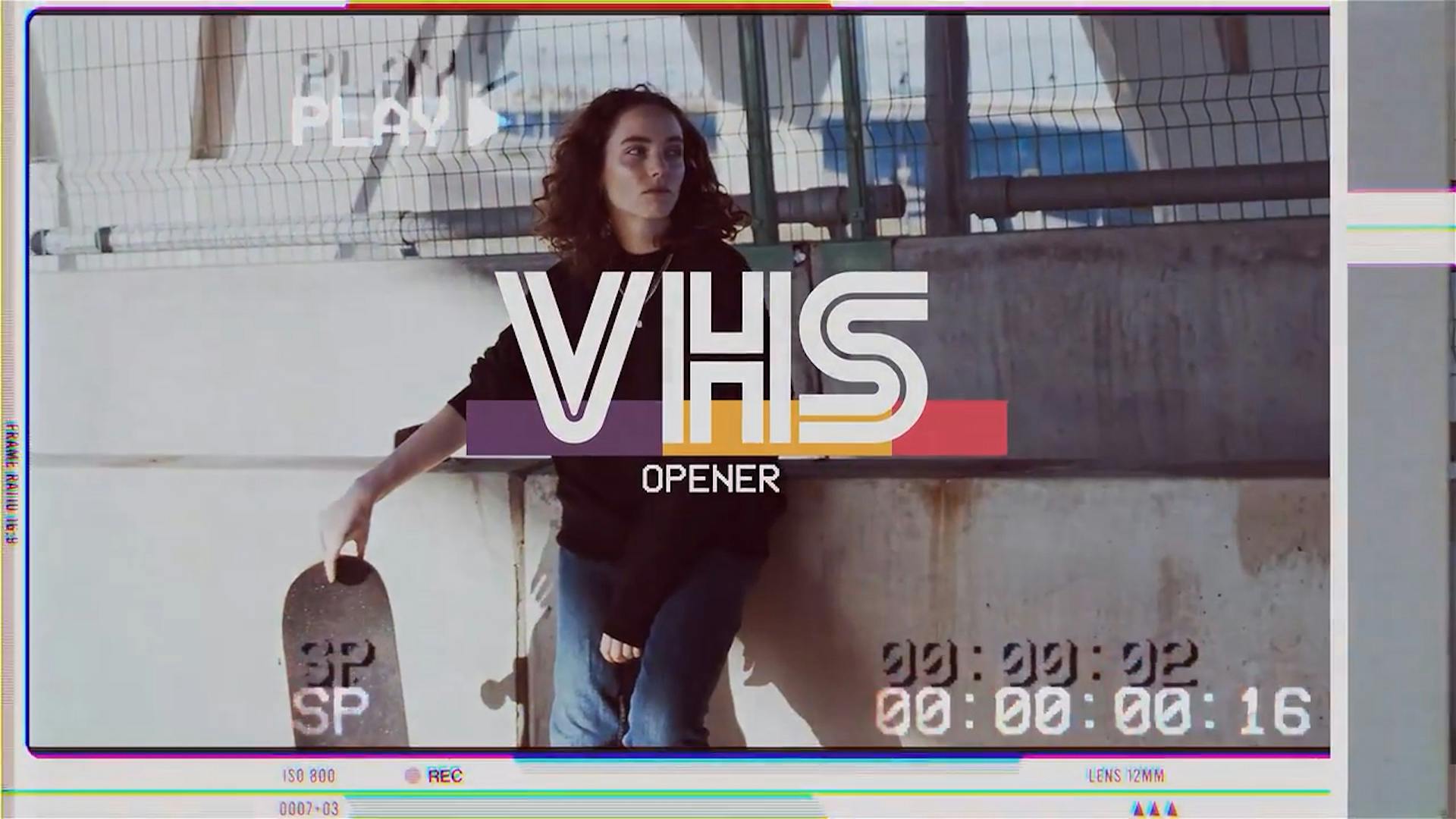 VHS Opener video templates | Artlist