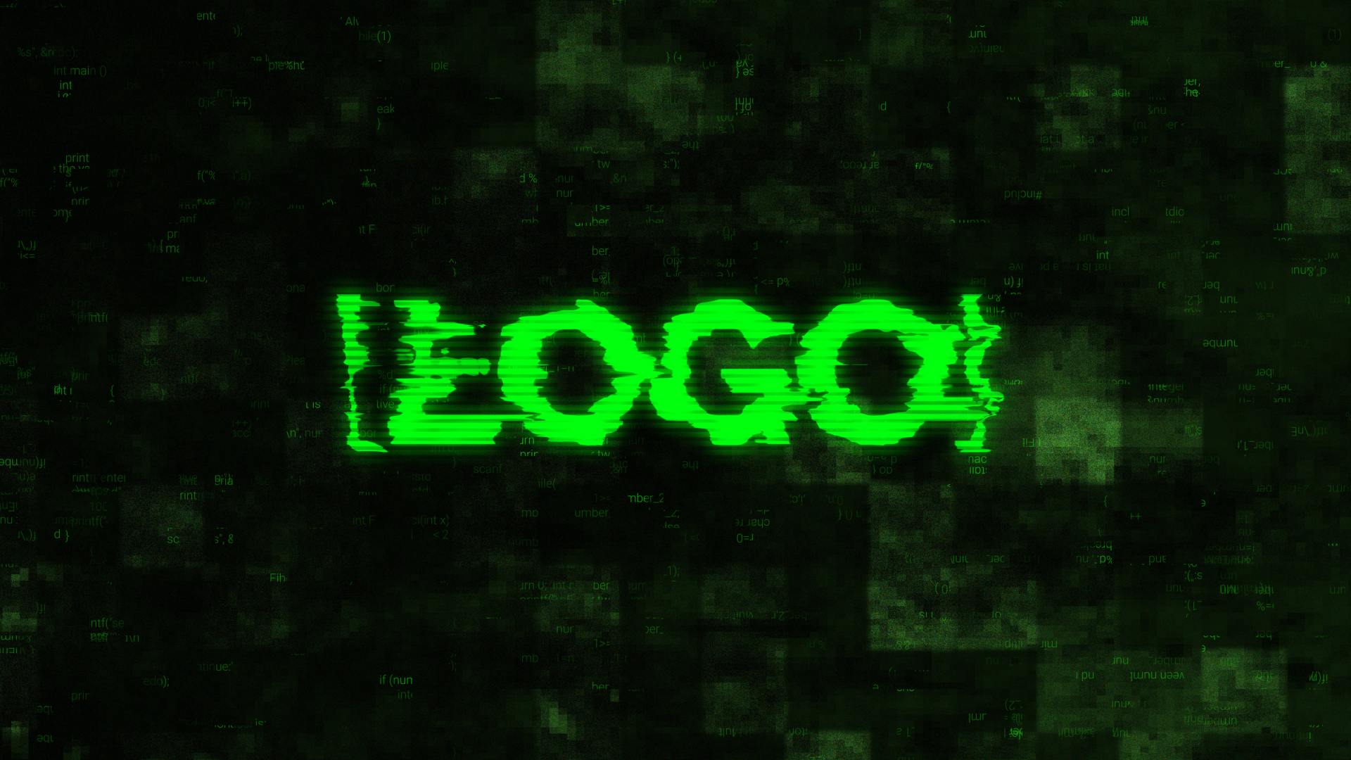 Glitch Logo Text video templates | Artlist