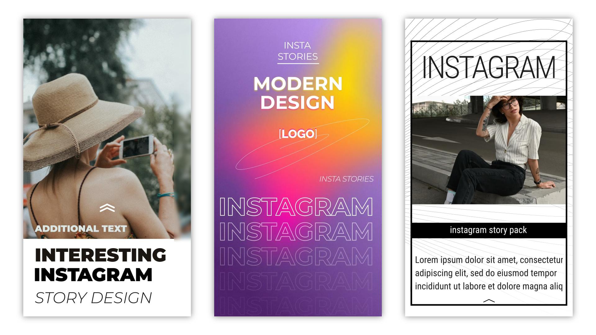 Insta Stories Pack video templates | Artlist
