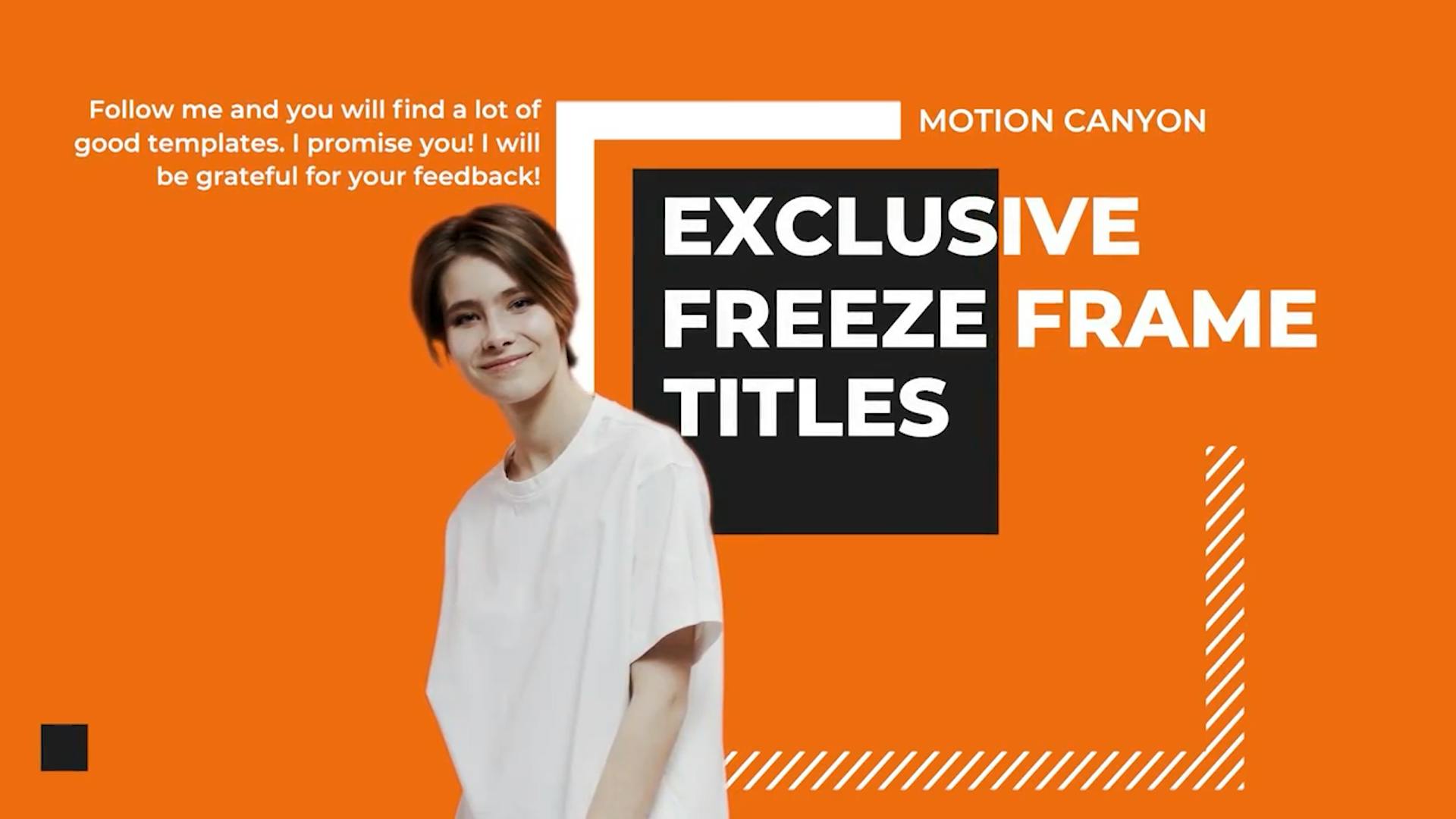 Exquisite Freeze Frame video templates | Artlist