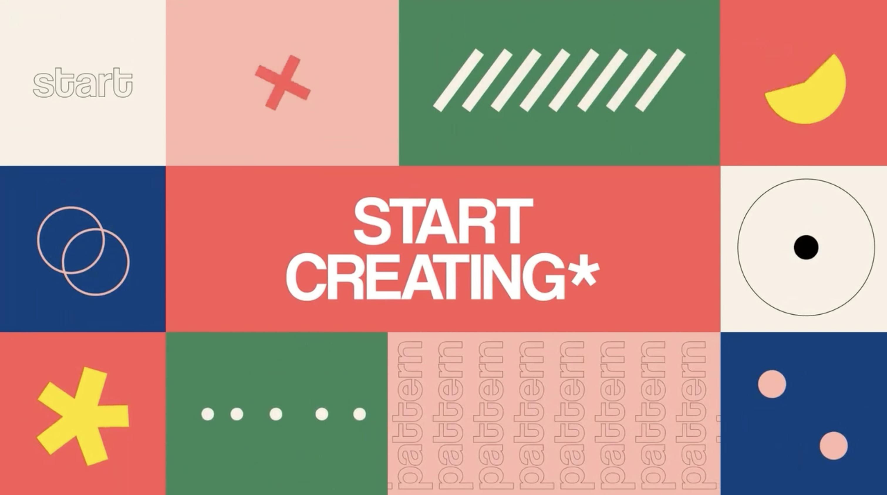 Pattern Typography video templates | Artlist