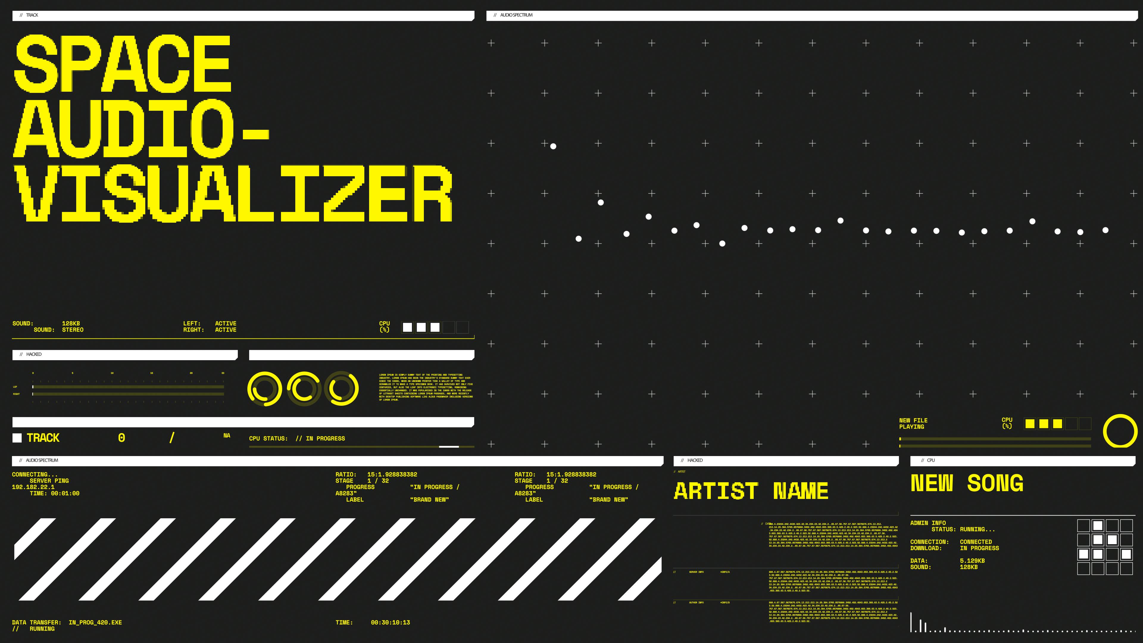 Space - Audio Visualizer video templates | Artlist