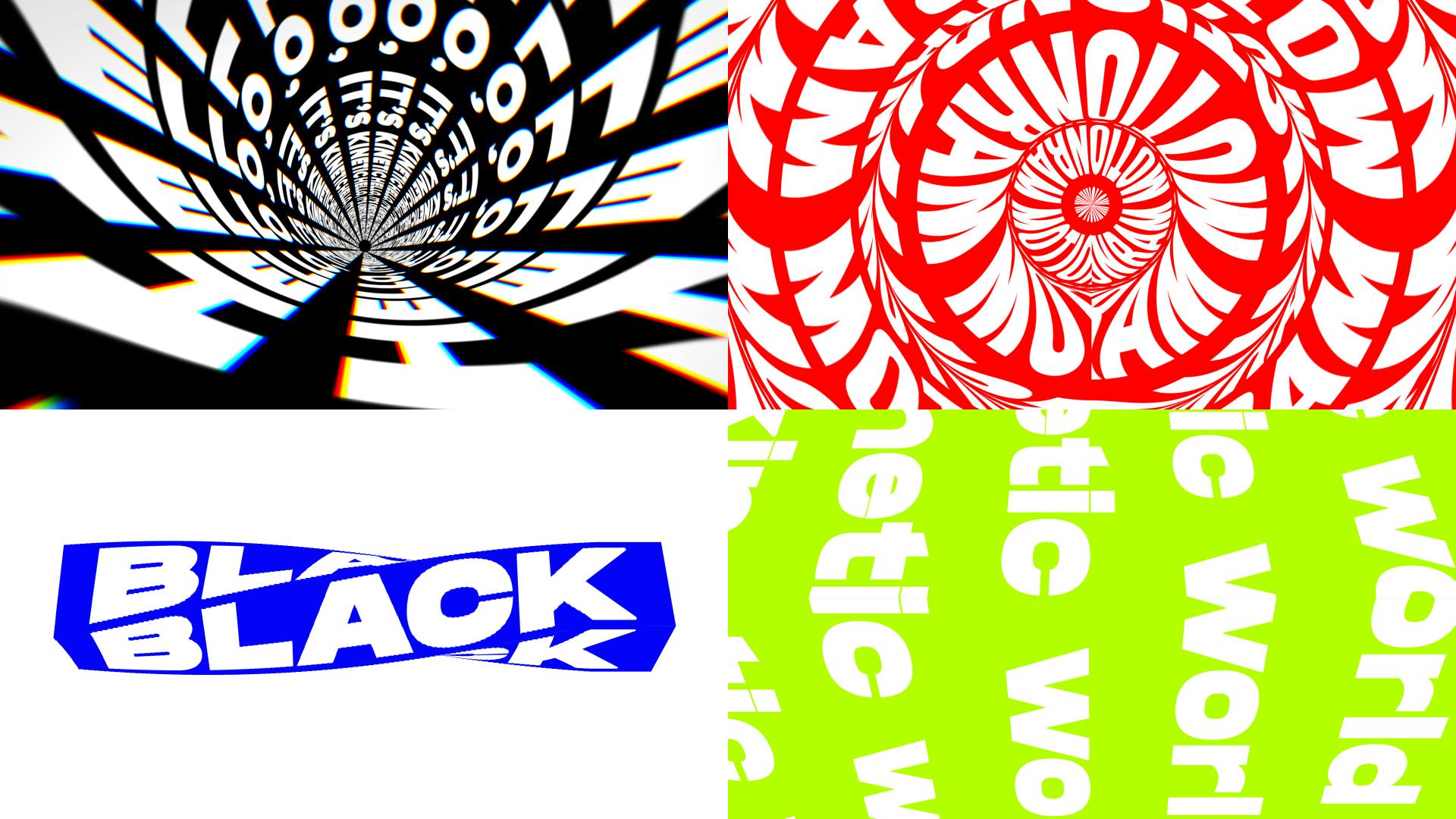 Kinetic Typography 2.0 video templates | Artlist